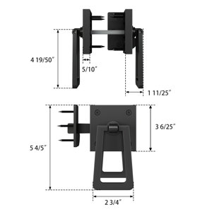 JUBEST Self Locking Gate Latch, Heavy Duty Double Side Gate Latches ...
