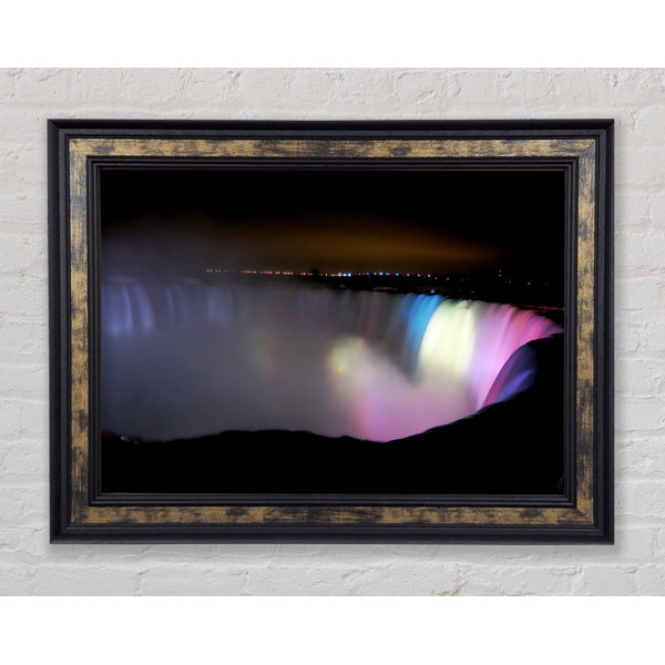 Bright Star Victoria Falls Light Show - Single Picture Frame Art Prints ...
