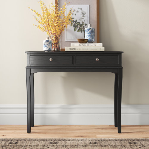 Black Small (under 42 in.) Console Tables You'll Love | Wayfair