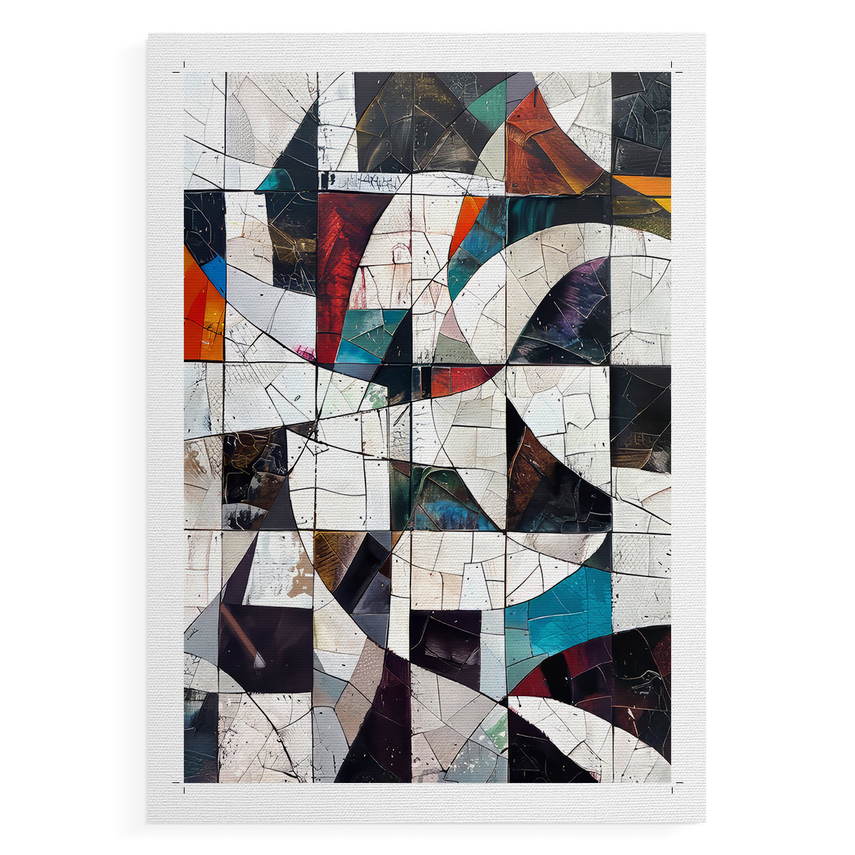 Latitude Run® ABSTRACT Series LIV -Canvas Print Only - NOT FRAMED | Wayfair