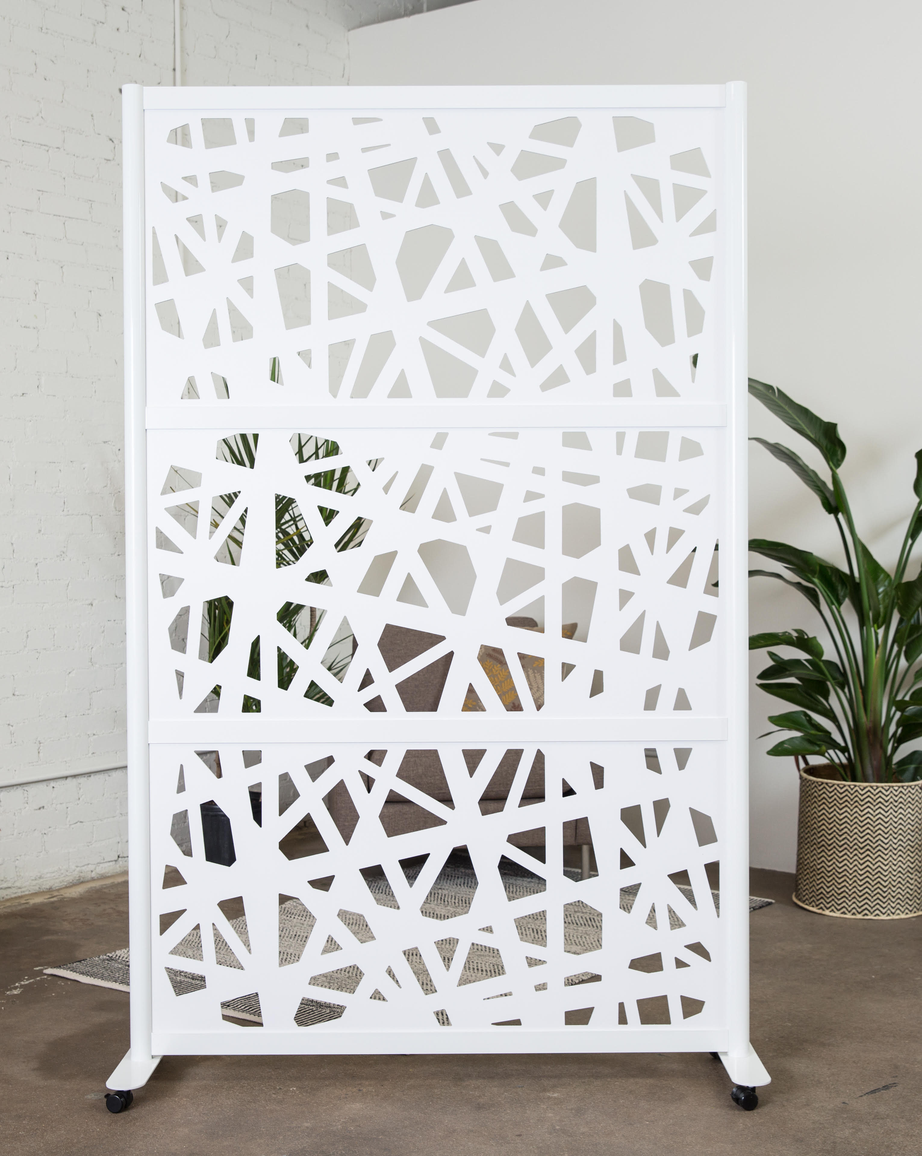SpaceMakers Web 1 Panel Room Divider & Reviews | Wayfair