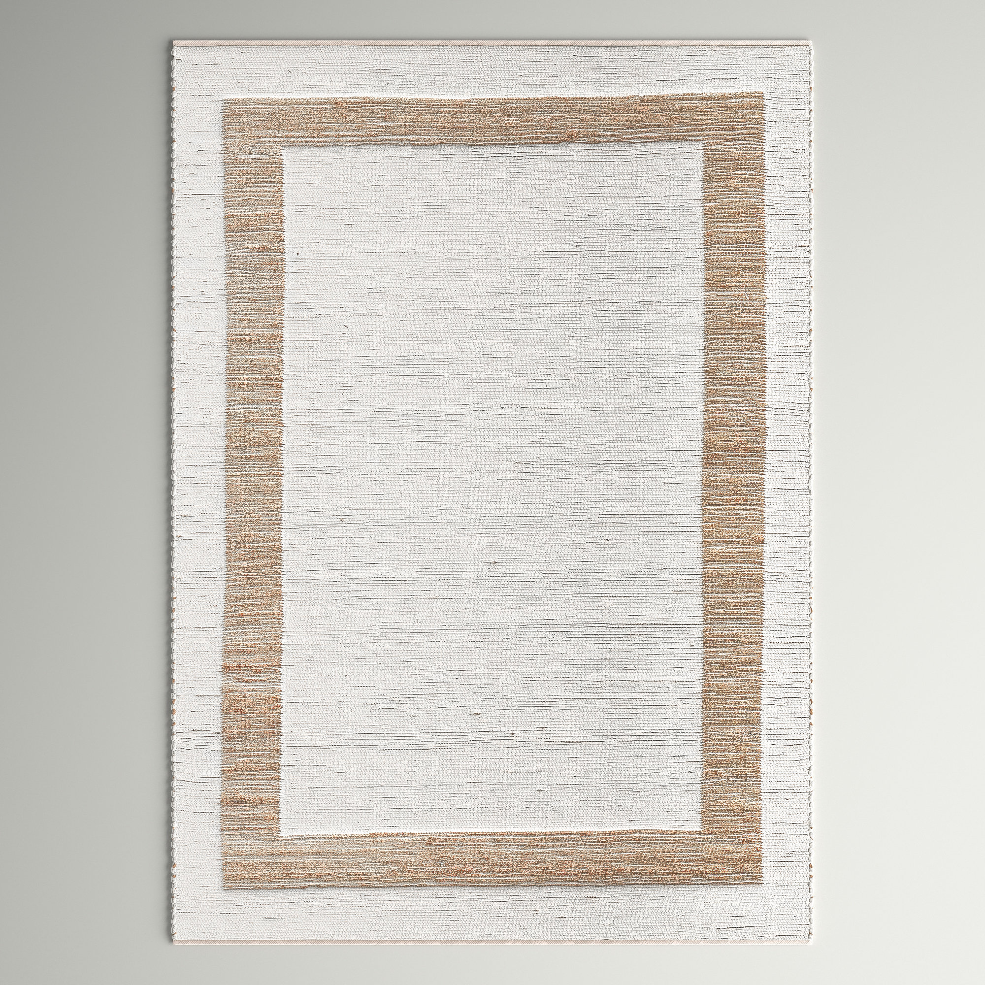 Beachcrest Home™ Baldwyn Handmade Flatweave Jute/Cotton Beige/Brown ...