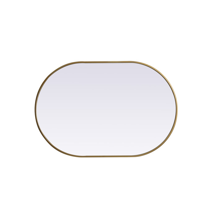 Sabine Metal Pill Wall Mirror & Reviews | Joss & Main