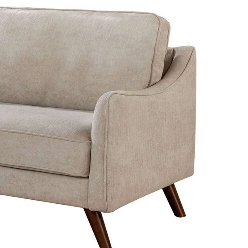 George Oliver 72" Chenille Round Arm Sofa | Wayfair