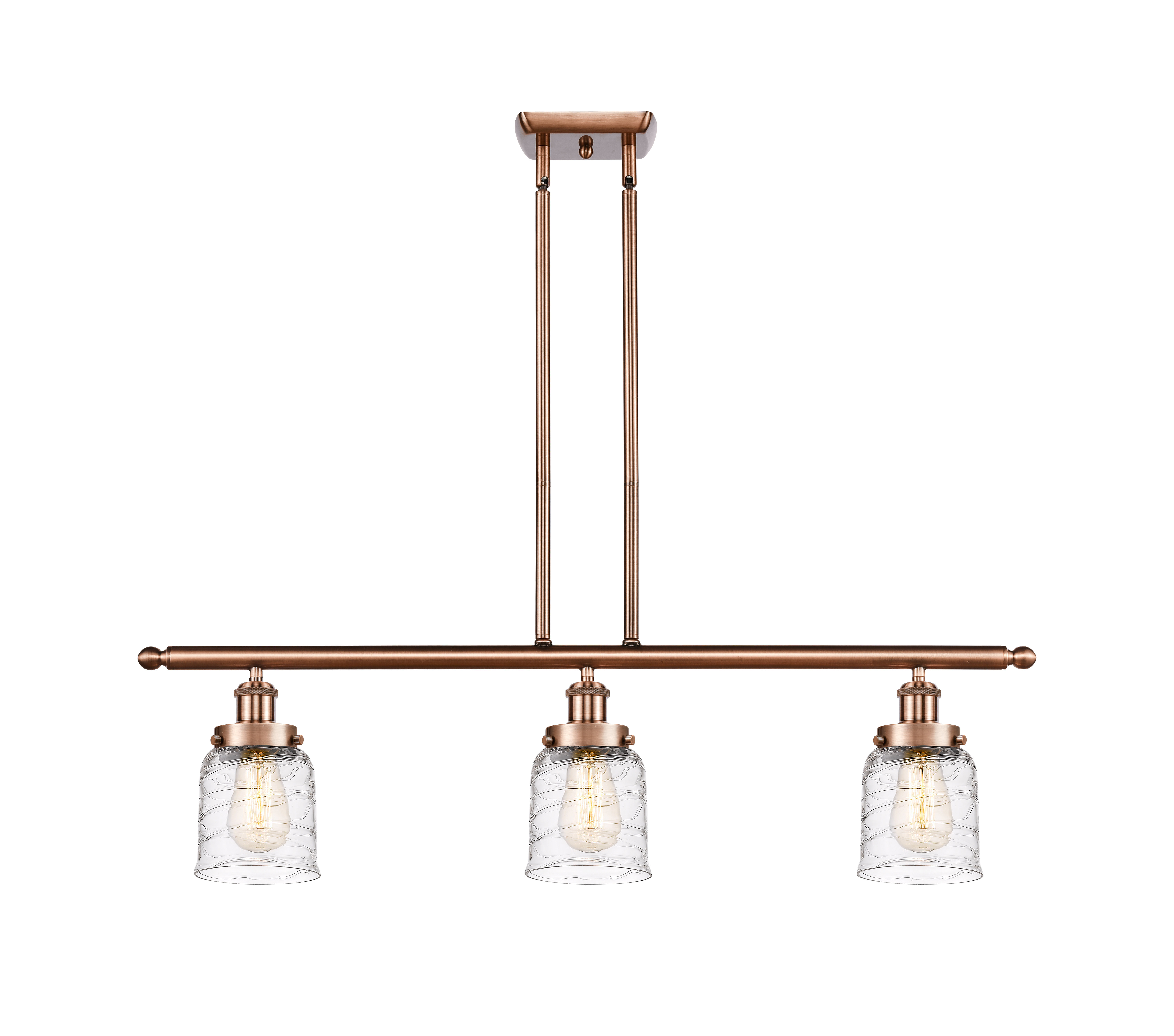Longshore Tides Alishma 3 - Light Kitchen Island Linear Pendant | Wayfair