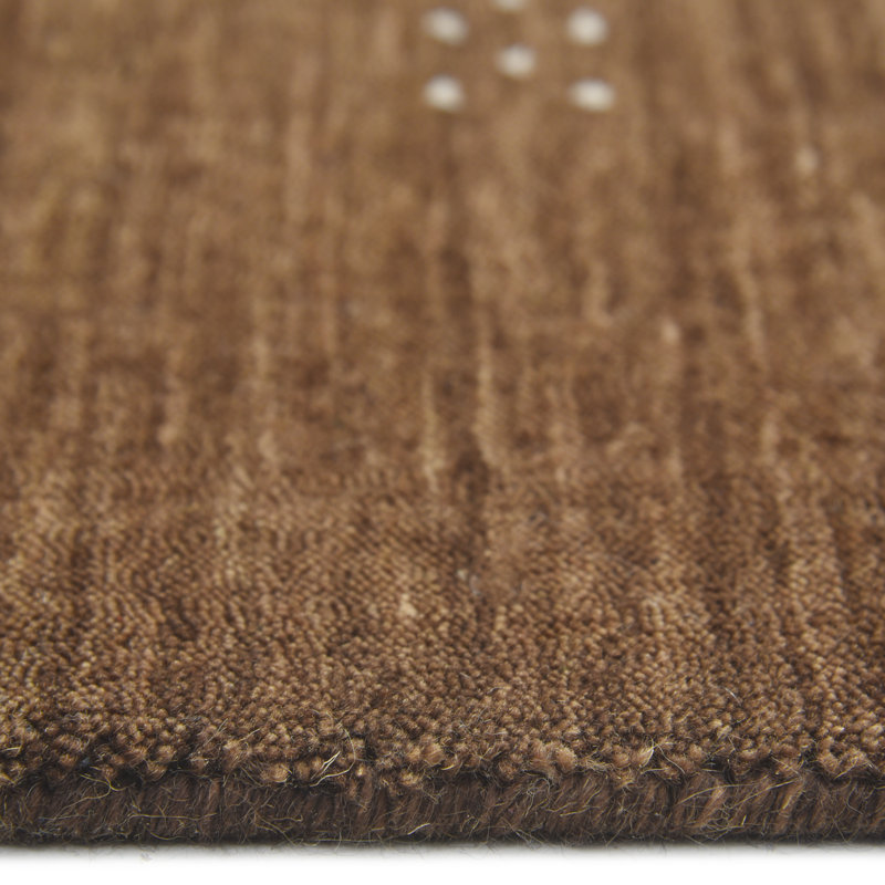 Solo Rugs Southwestern Area Rug in Tan/White & Reviews | Perigold