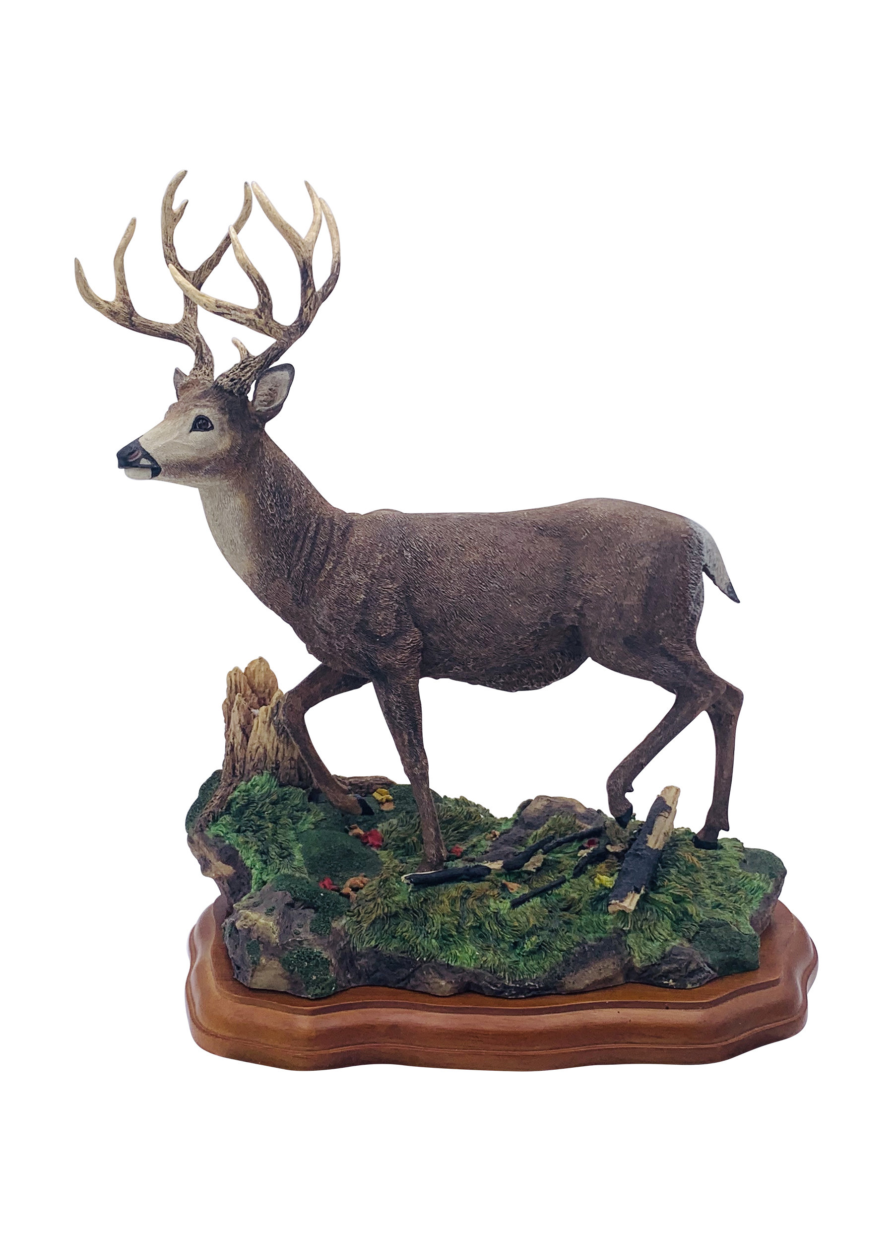 Loon Peak® Picacho Majestic Buck Statues | Wayfair