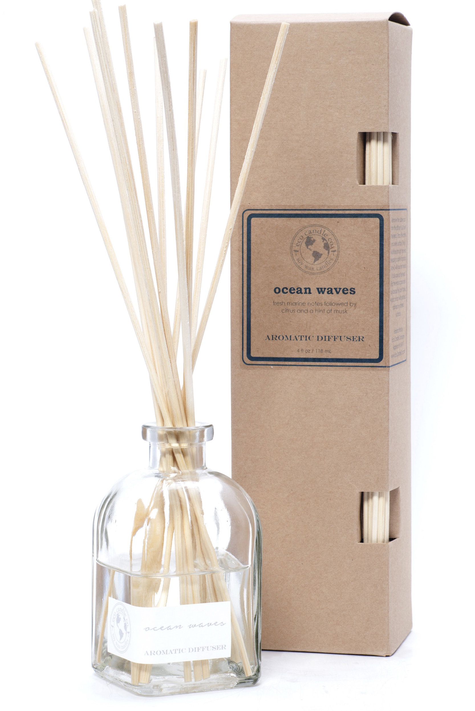 Eco Candle Co Ocean Waves Scented Aromatic Diffuser & Reviews | Wayfair