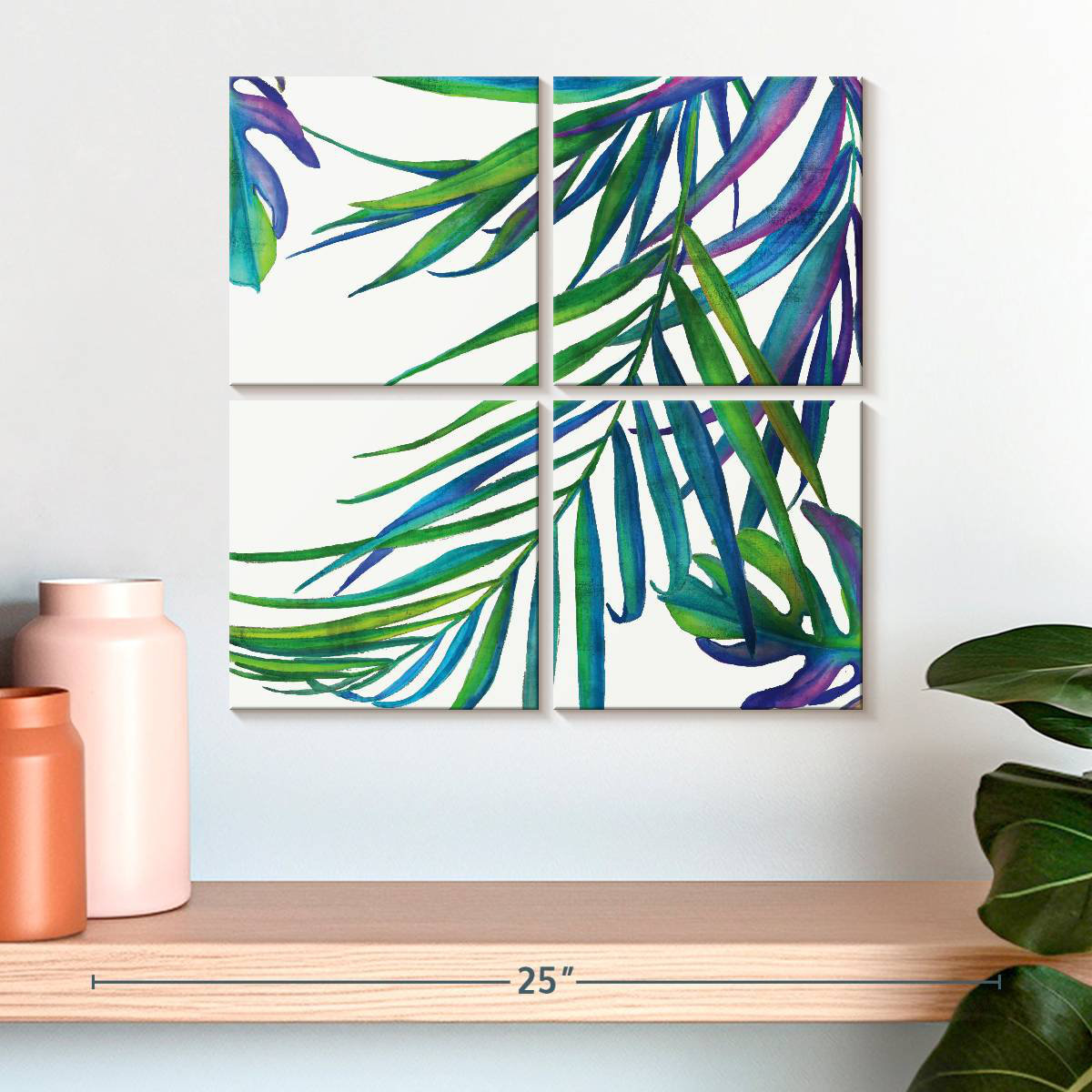 Lark Manor™ Harnek Colourful Leaves II | Wayfair