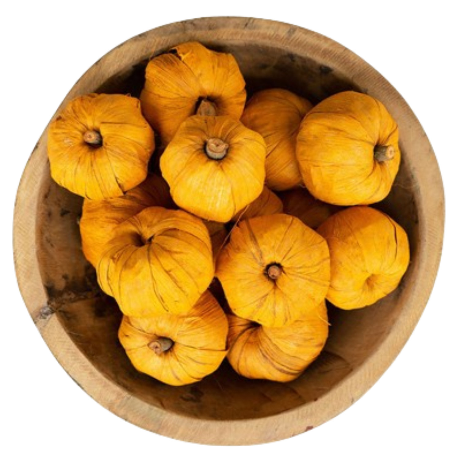 The Holiday Aisle® Bag Of 15 Modern Dried Miniature Faux Pumpkins In ...