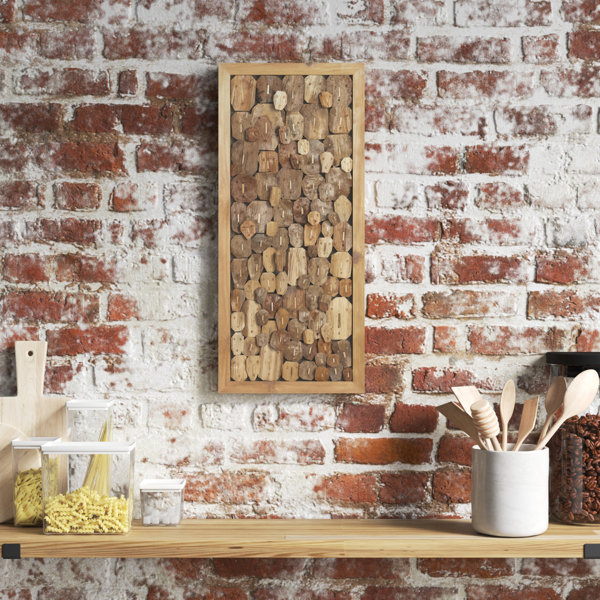 Steelside™ Rustic Abstract Wall Decor | Wayfair