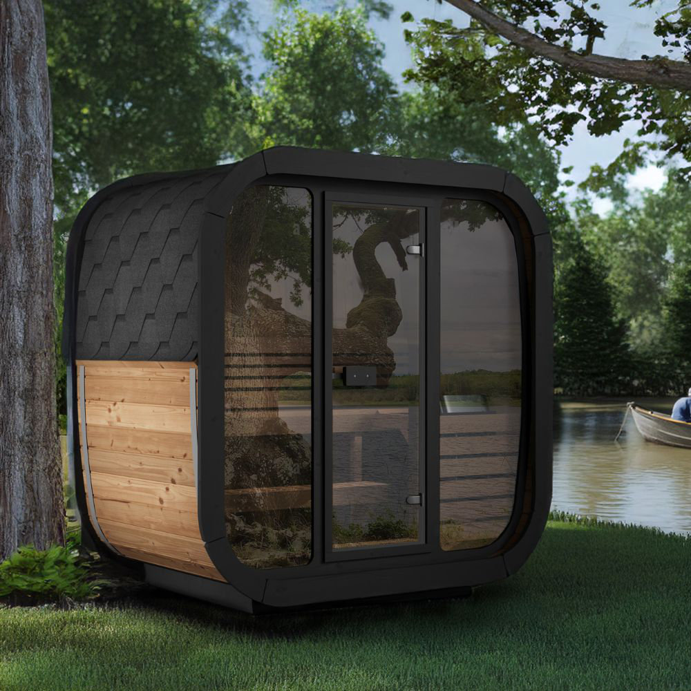 Saunalife Model Cube-Series Outdoor Home Sauna Kit (SL-MODELCL4G) | Wayfair
