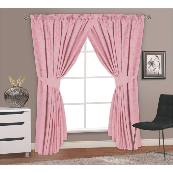 Brambly Cottage REGENCY Dichiera Pencil Pleat Semi Sheer Curtain ...