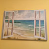 Sand & Stable " Open Windows To Beach Paradise " on Canvas & Reviews ...