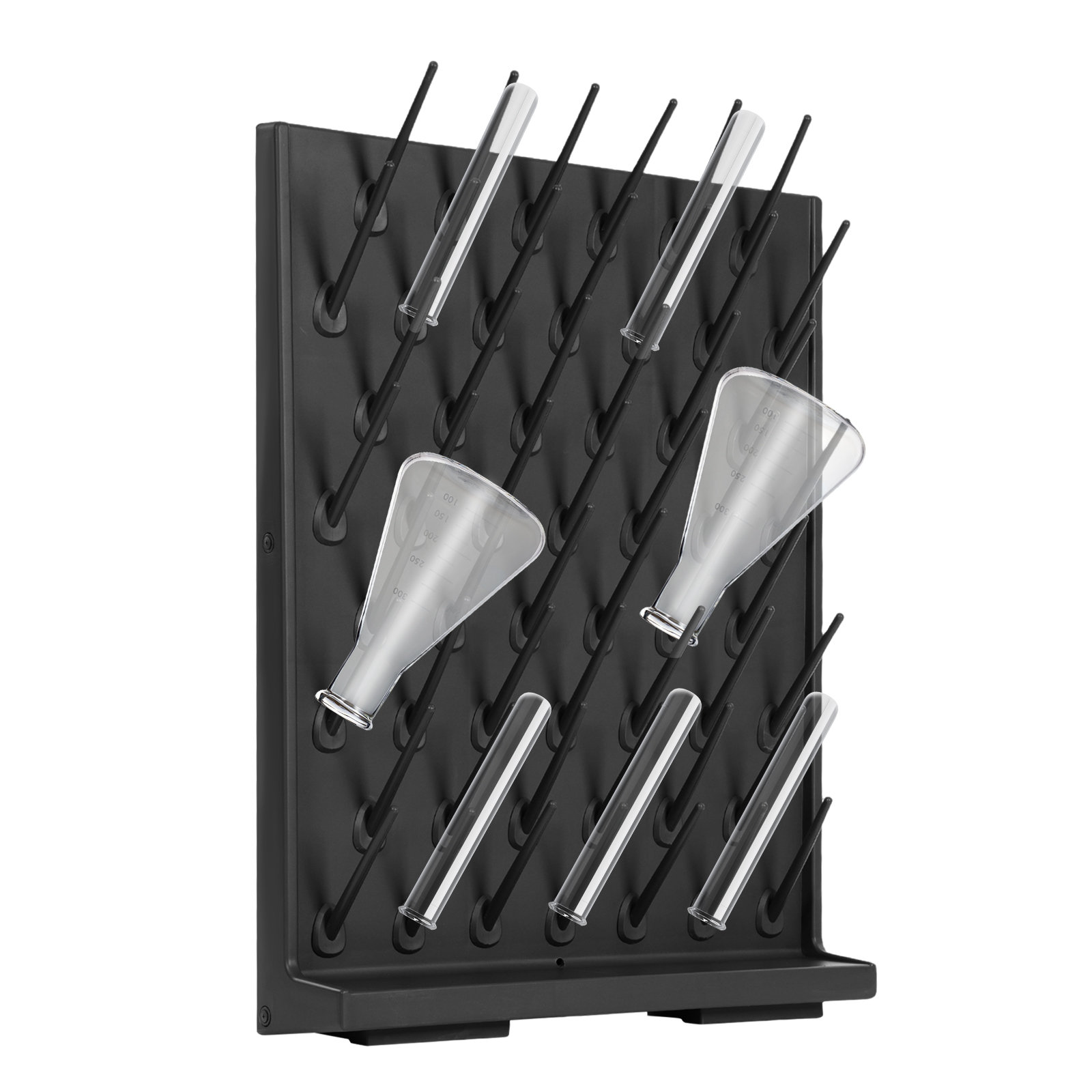 Rebrilliant Lab Removable Glassware Drying Rack | Wayfair