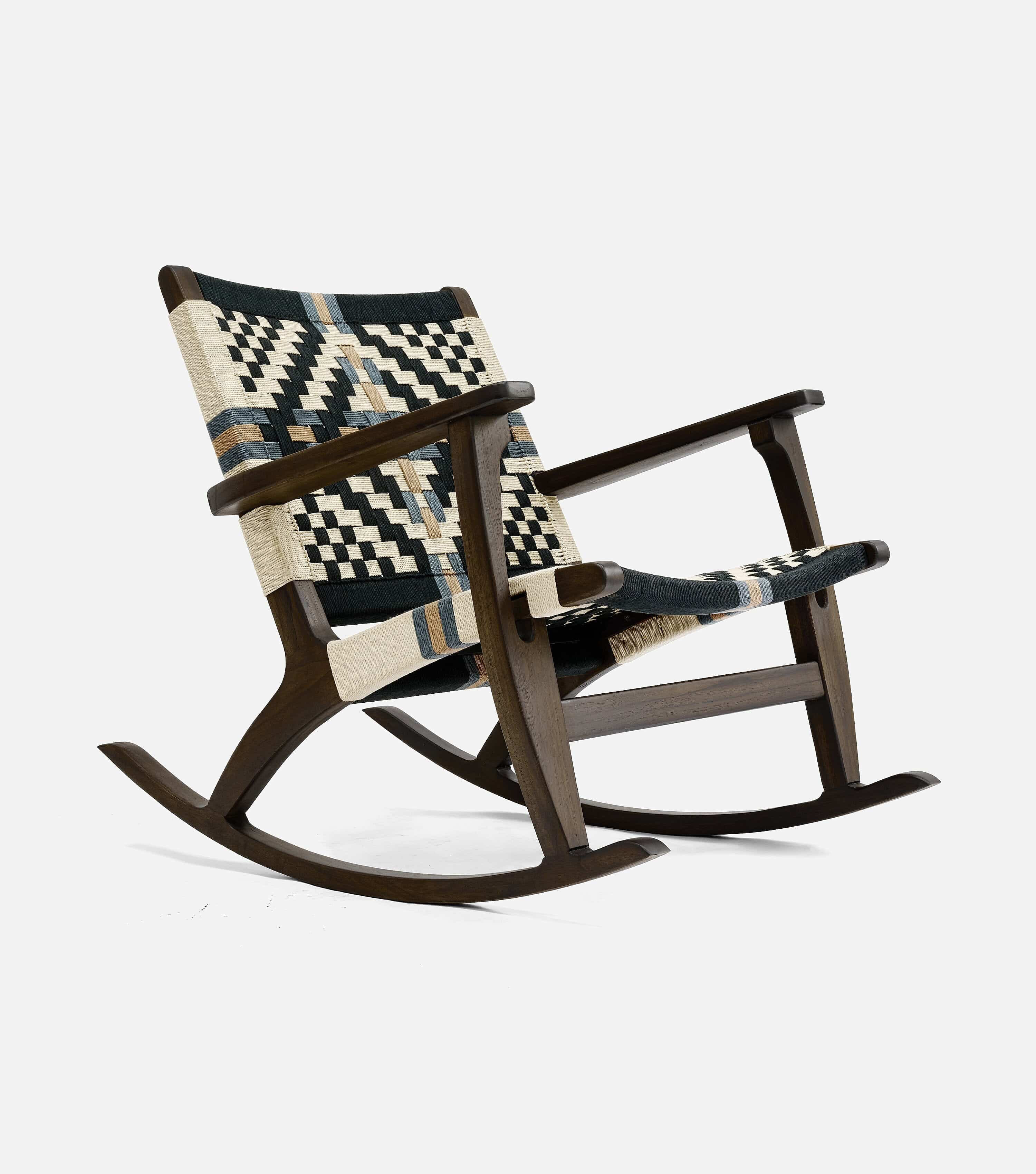 MasayaCo Masaya Rocking Chair | Colonial Pattern | Perigold