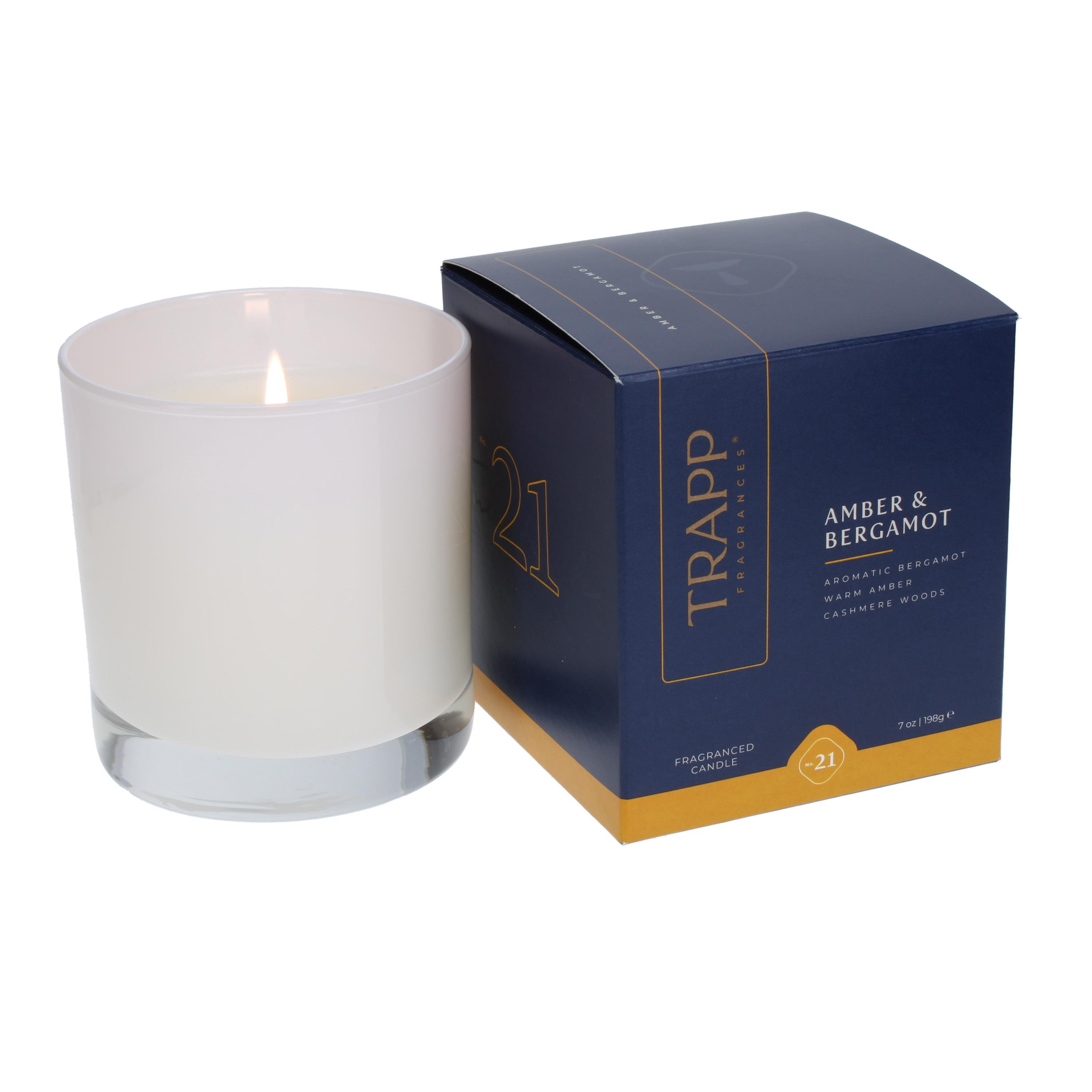 Trapp Fragrances No. 21 Amber & Bergamot Scented Jar Candle | Wayfair