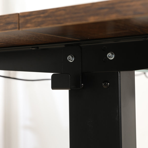 Inbox Zero Altamae Adjustable Height Standing Desk & Reviews - Wayfair ...