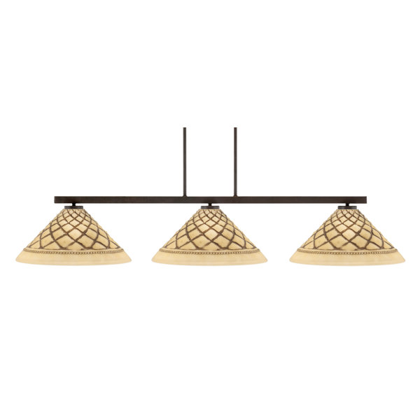 Longshore Tides Bremer 3 - Light Kitchen Island Pendant | Wayfair