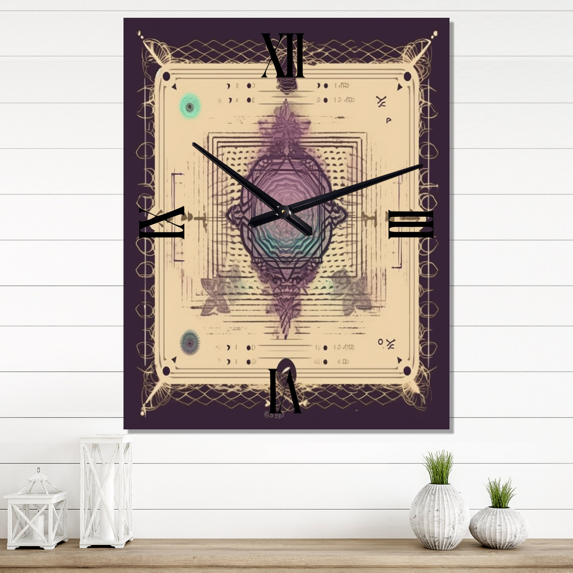 Latitude Run® Sacred Invocation Vintage Mandala I - Christianism ...