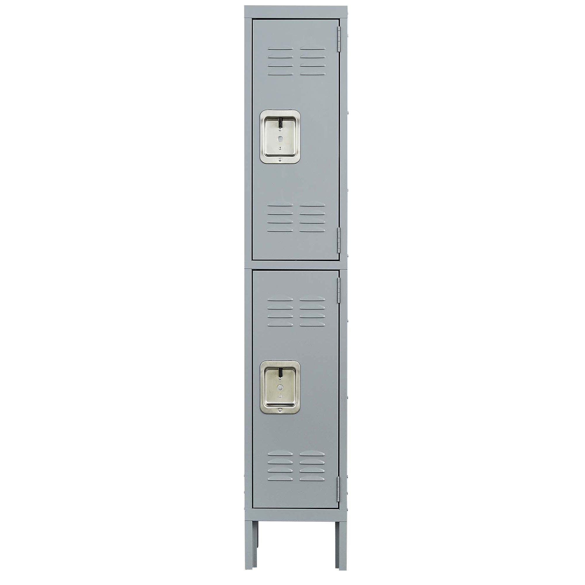 Ebern Designs 2 Door 66"H Metal Lockers With Lock for Employees,Storage ...