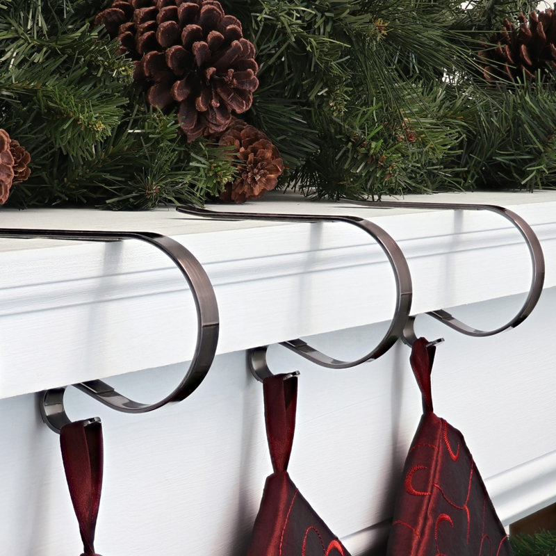 The Holiday Aisle® Mantleclip Stocking Holder & Reviews - Wayfair Canada