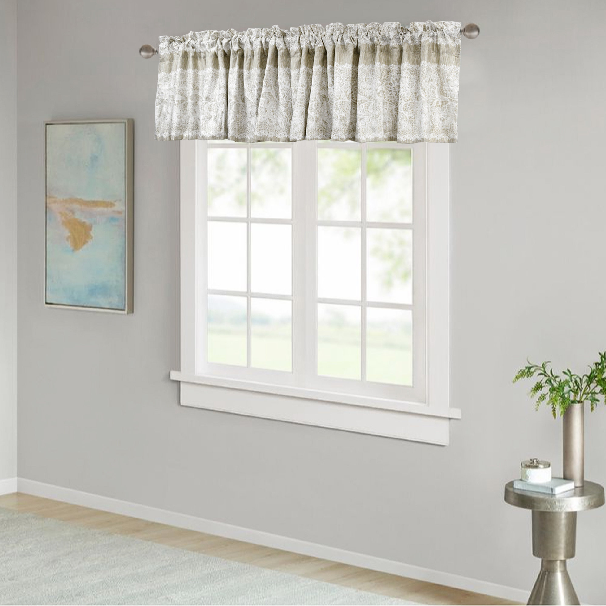 Home Soft Things Emma 60" Window Valance & Reviews | Wayfair