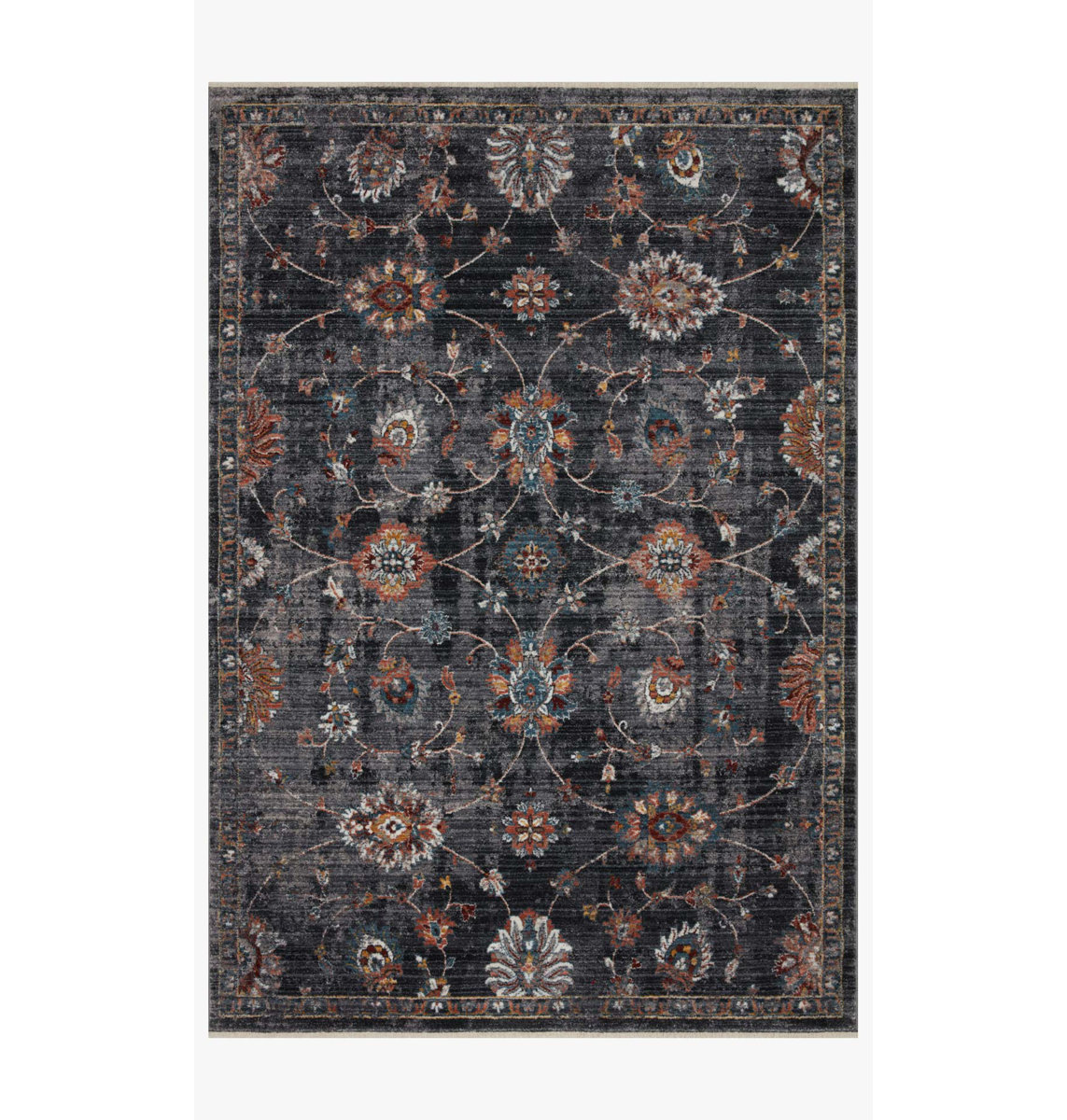 World Menagerie Leonara Power Loom Gray Rug | Wayfair
