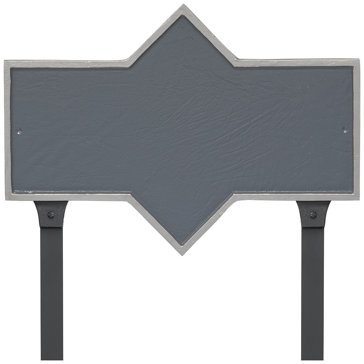 Montague Metal Products Piedmont Rectangle Two Line Standard Address ...