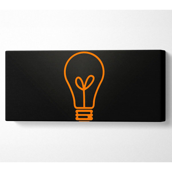 Ebern Designs Light Bulb 3 - Wrapped Canvas Print | Wayfair.co.uk