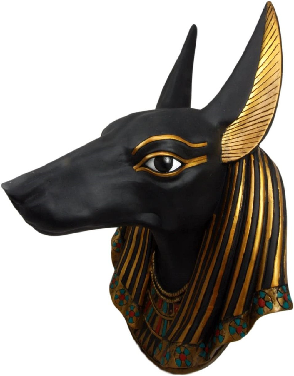 Bungalow Rose Colourful Egyptian Classical Deity Jackal Headed Anubis ...
