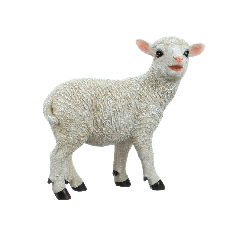 Design Toscano Yorkshire Standing Lamb Statue & Reviews | Wayfair