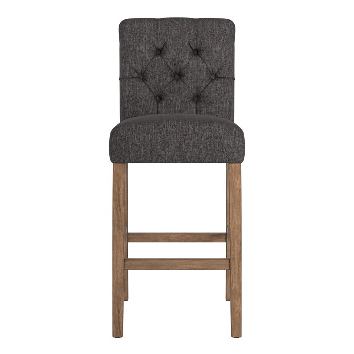 Lark Manor Alsadig Solid Wood Stool & Reviews | Wayfair