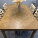 Laurel Foundry Modern Farmhouse Berger 6-Piece Rustic Solid Wood Dining ...