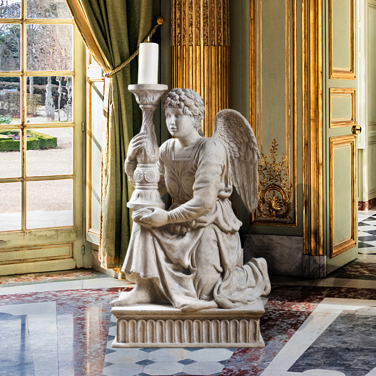 Design Toscano Michelangelo's Kneeling Angel Statue | Perigold
