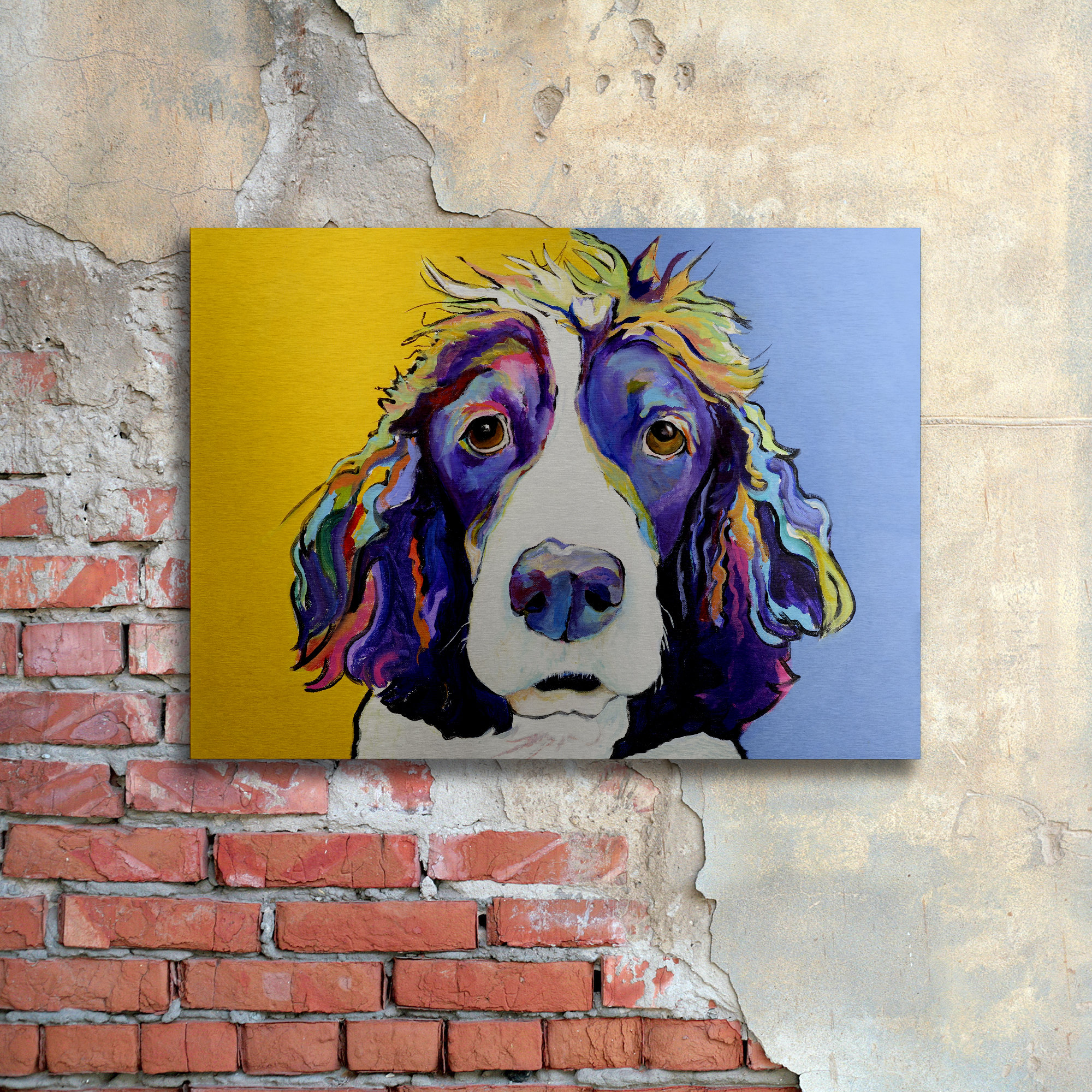 Lark Manor™ 'Sadie' by Pat Saunders-White Painting Print on Metal | Wayfair