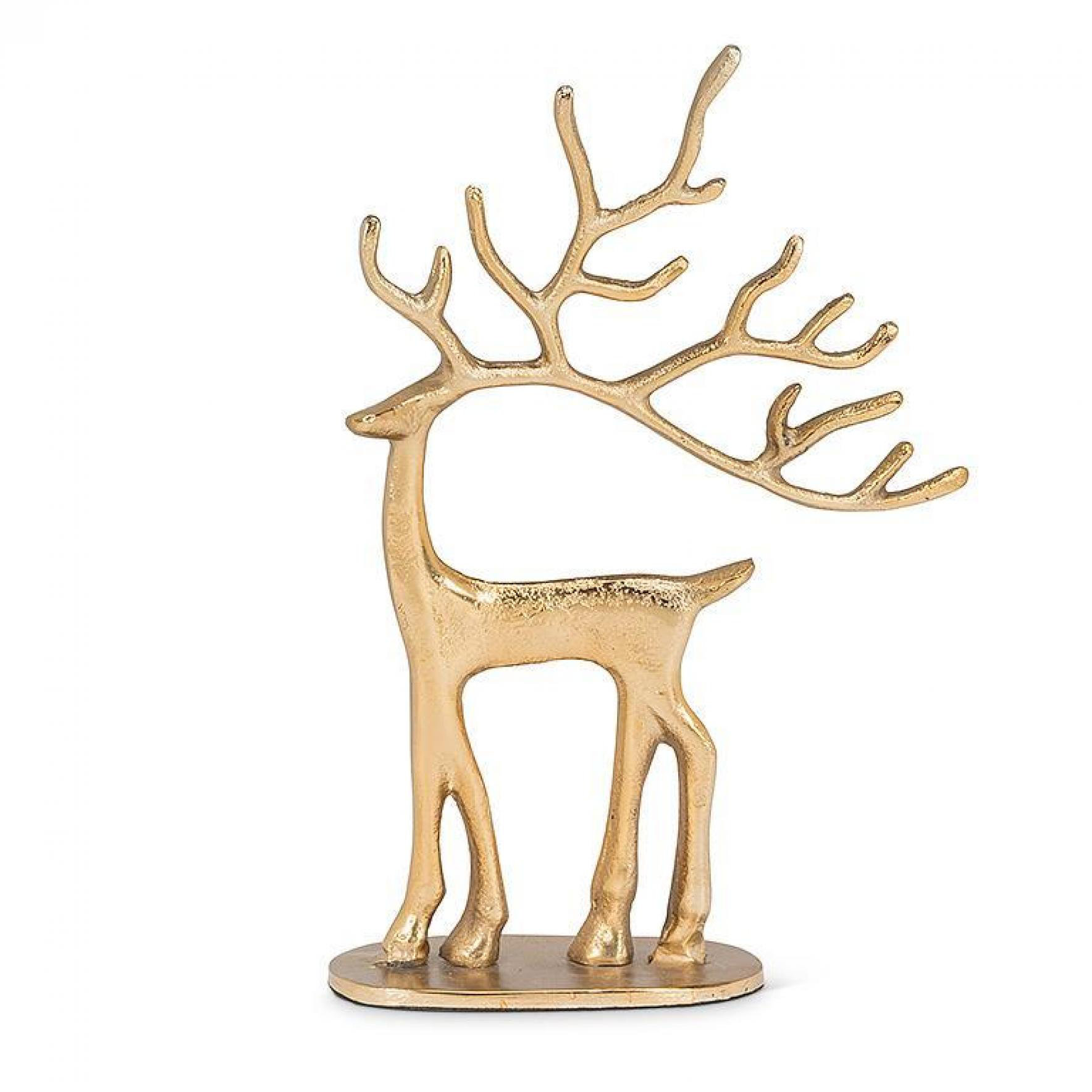 The Holiday Aisle® Modern Reindeer Figurine | Wayfair