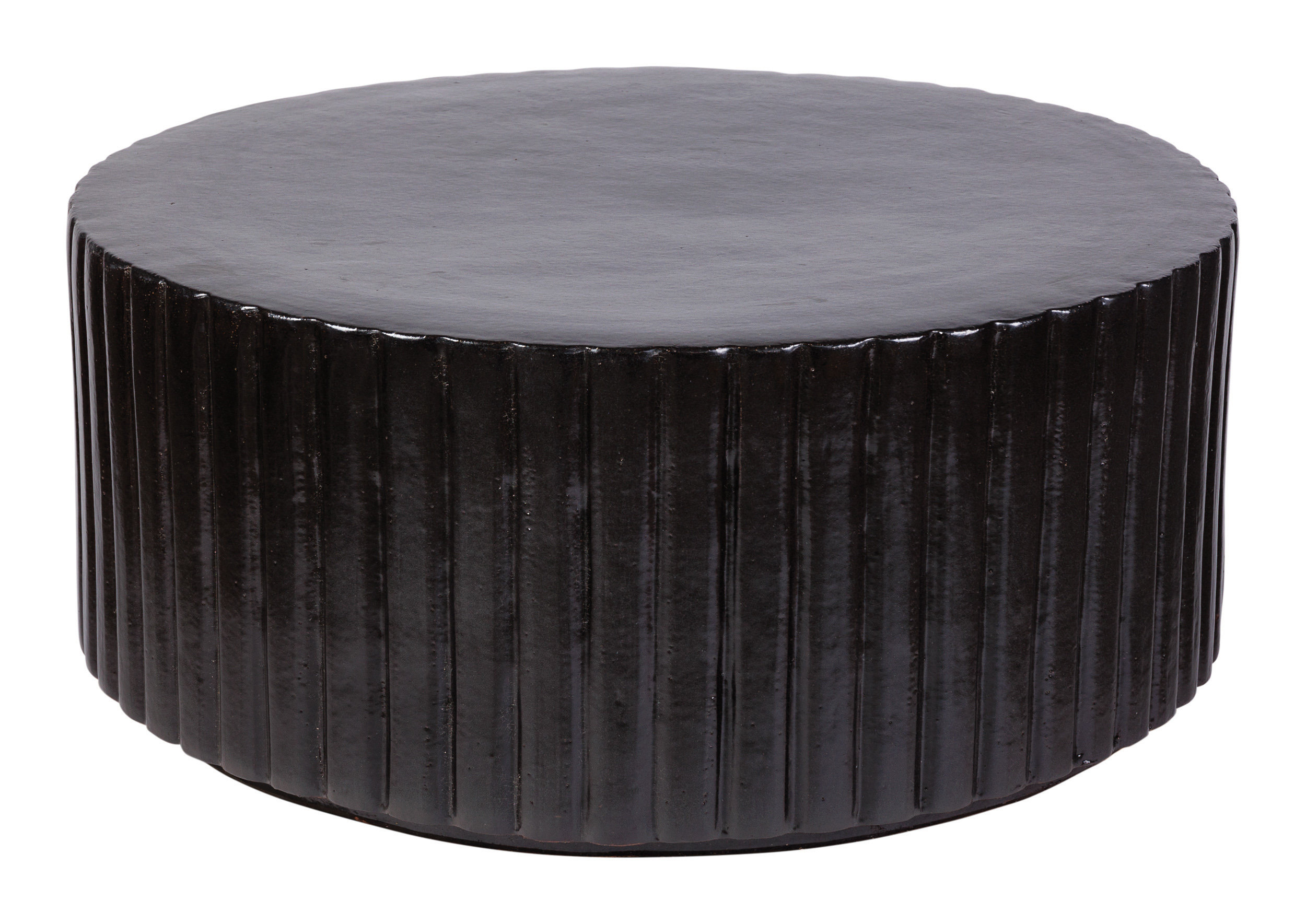 Seasonal Living Flute Round 30'' Outdoor Side Table | Wayfair