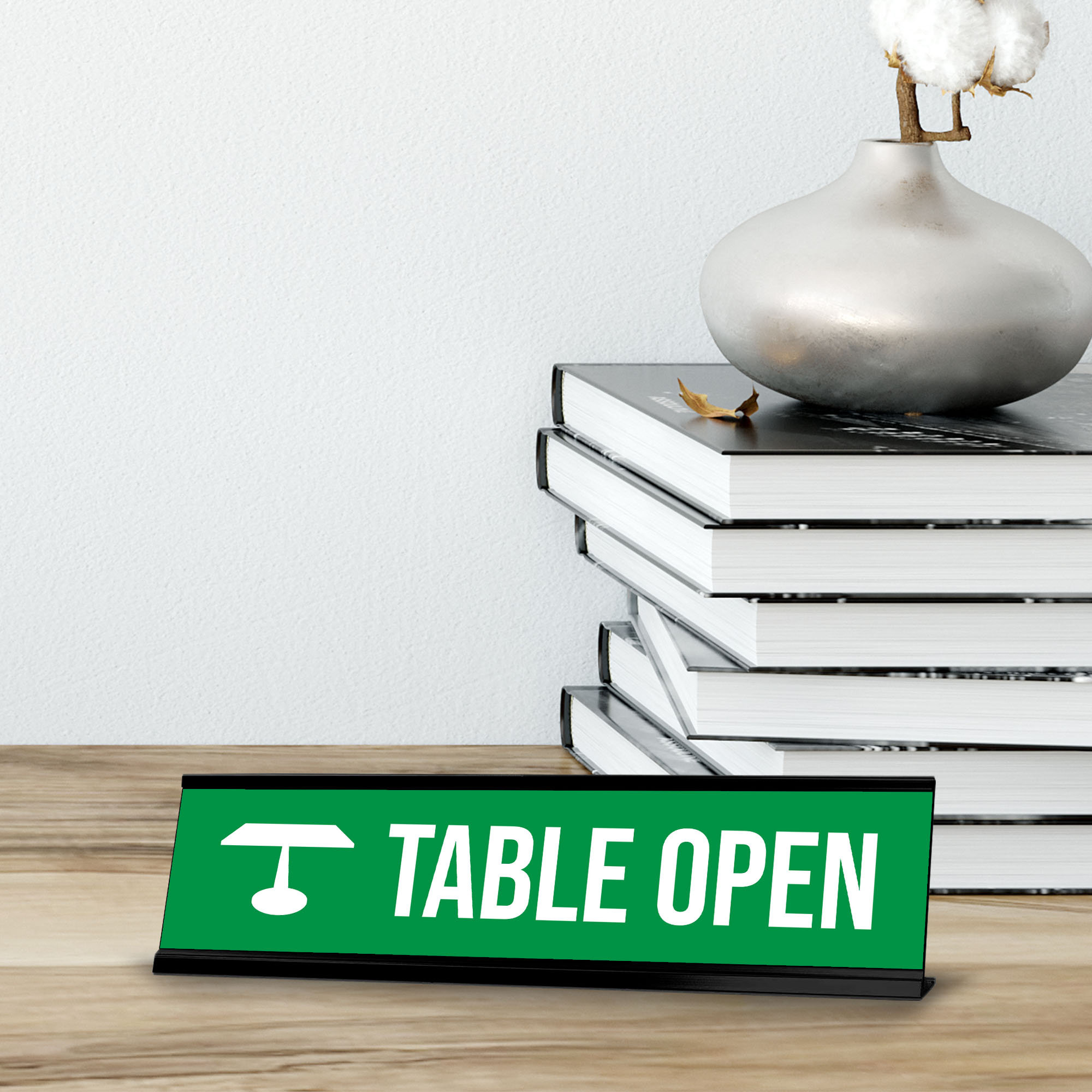 Signs ByLITA Table Open Desk Sign | Wayfair