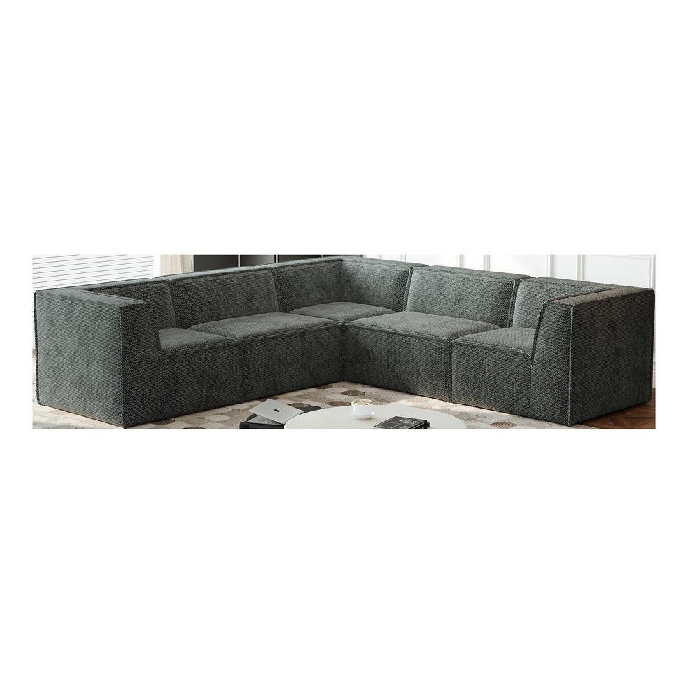 Latitude Run® 106'' Wide Upholstered Sectional | Wayfair