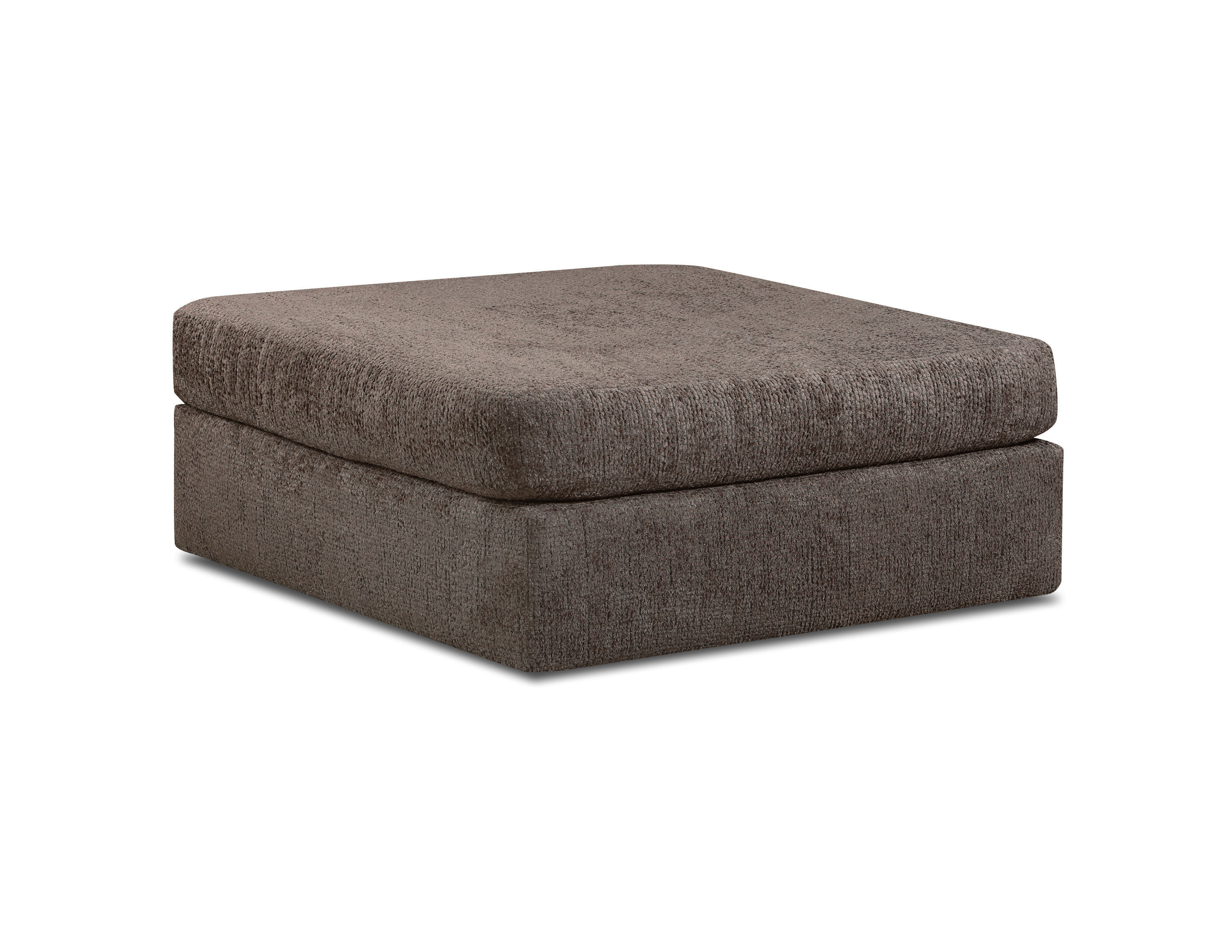 Latitude Run® Brantice Chocolate Ottoman | Wayfair