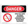 SignMission Open Fuel Tanks No Power Danger Sign - Wayfair Canada
