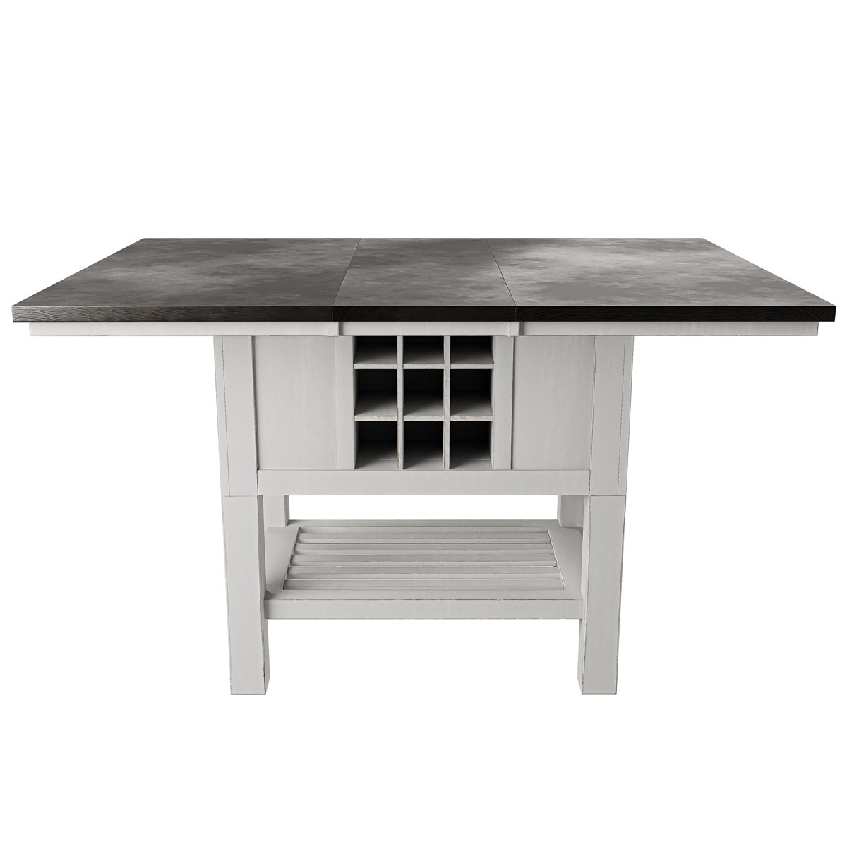 One Allium Way® And Table Top 1Pc Counter Height Dining Table With 2X ...