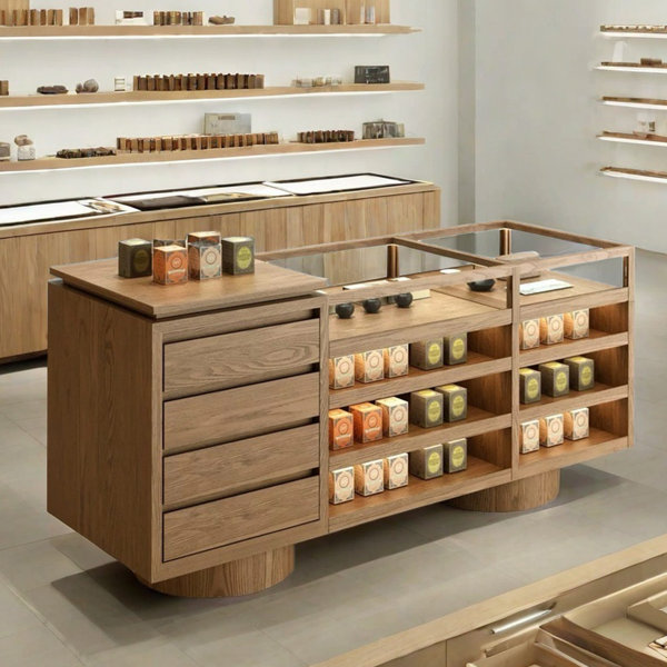 parkerlees Multifunctional display desk storage cabinet | Wayfair