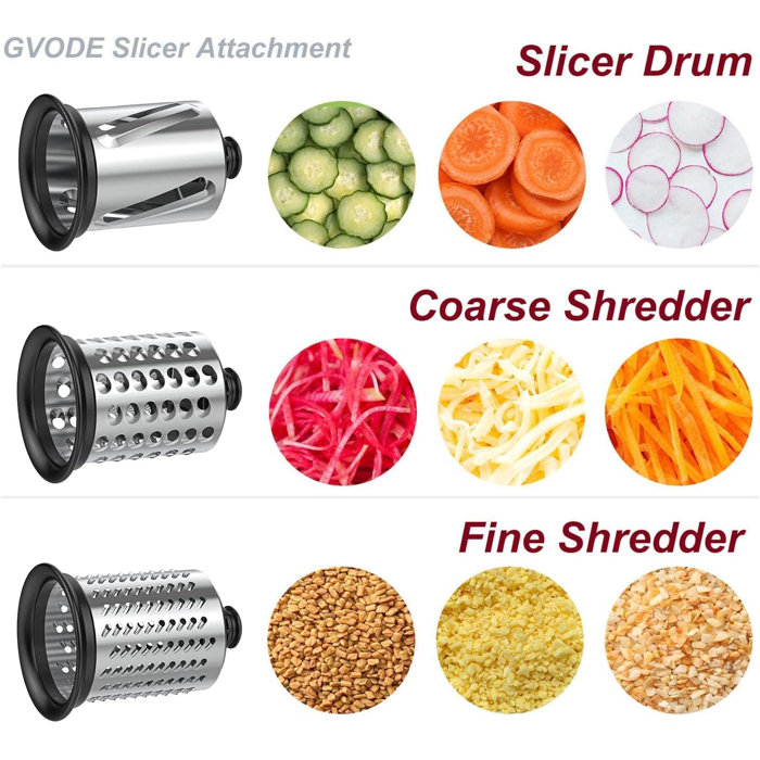 dubbin Meat Grinder and Slicer Chopper Attachment for Stand Mixer ...