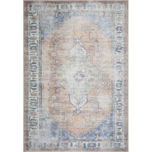 8' x 10' Orange Outdoor Rugs You'll Love | Wayfair
