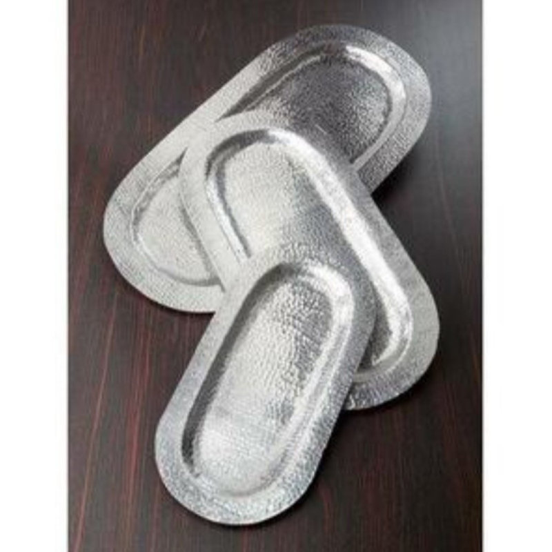 Mercer41 Capsule Shaped Hammered Tray | Wayfair