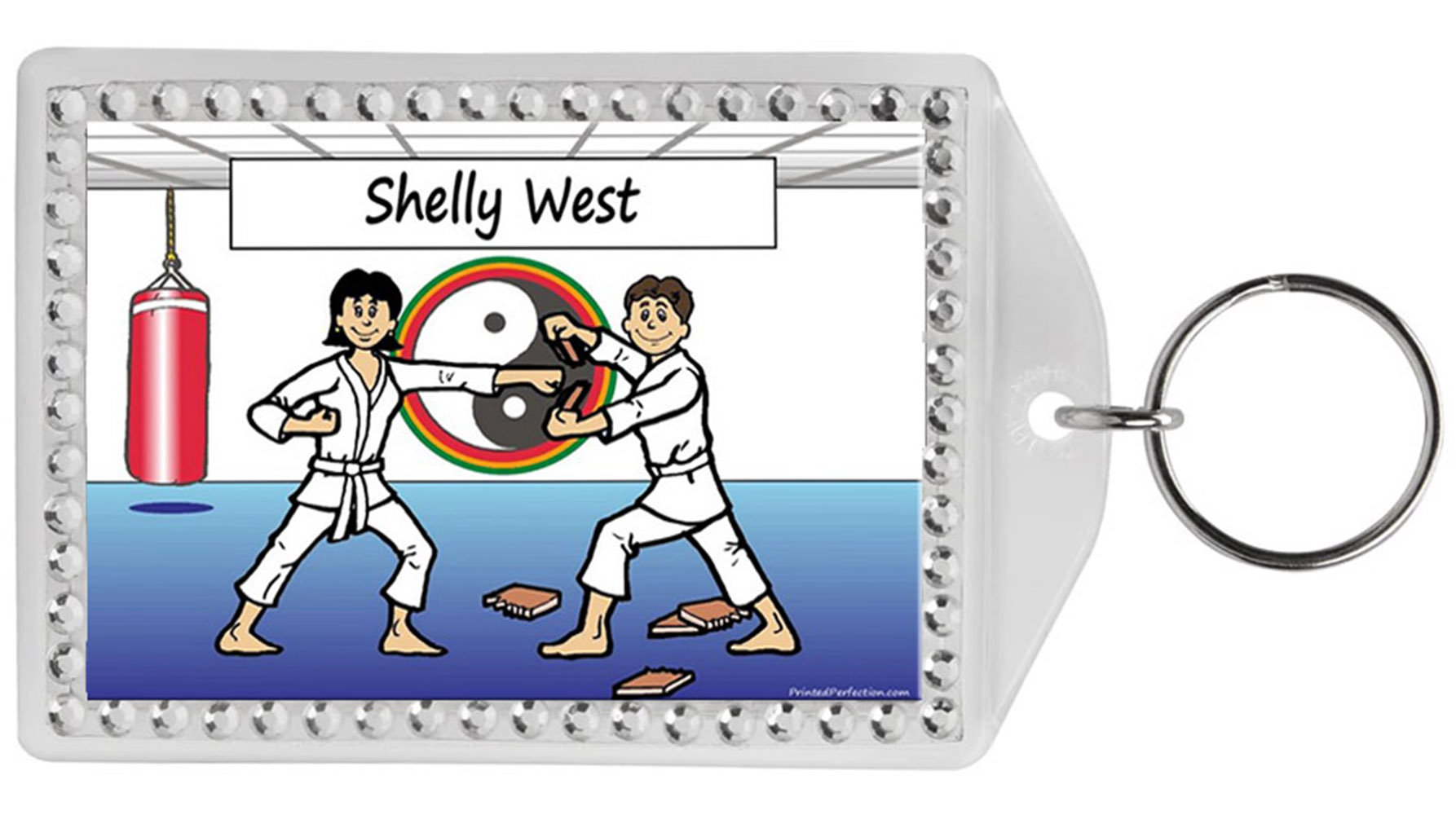 Printed Perfection Personalized Name That Toon Karate - Male & Female ...