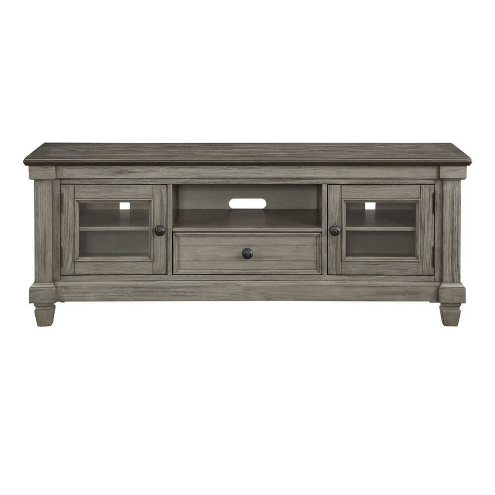 Red Barrel Studio® 1pc TV Stand with Drawer Storage Cabinets Wooden ...