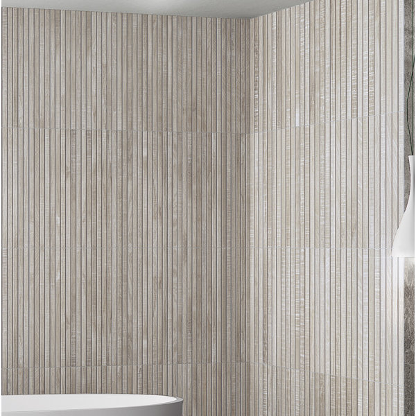 Mirrella 24" x 47" Porcelain Wall & Floor Tile & Reviews | Wayfair